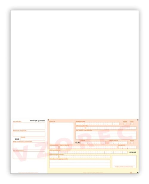 OBRAZEC UPN QR A4 POSEBNI SPODAJ - DELTAKOM